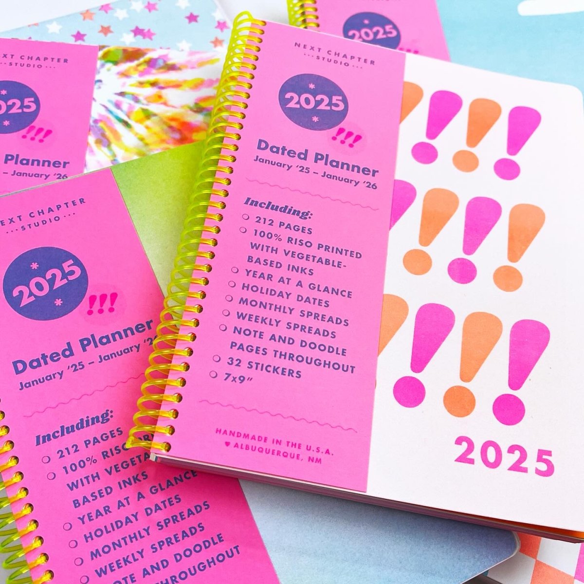 Pre-order Our New 2025 Dated Risograph Planners! – Next Chapter Studio