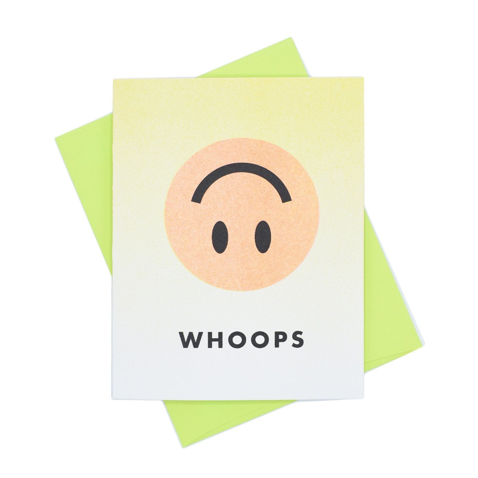 Smiley Face Cards - Risograph Greeting Cards - Next Chapter Studio