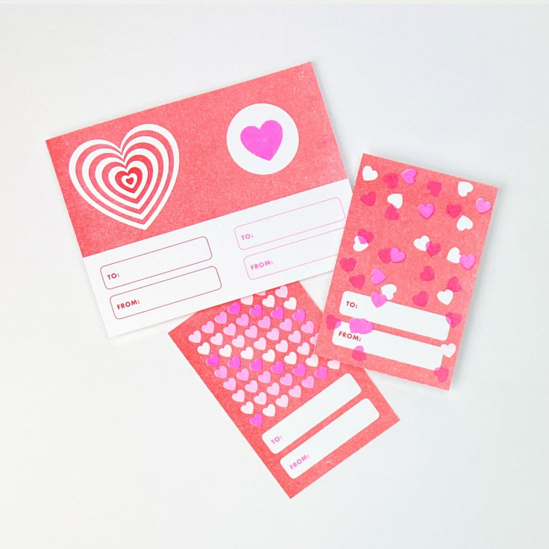 Valentine Tear Away Mini Cards - set of 16 – Next Chapter Studio